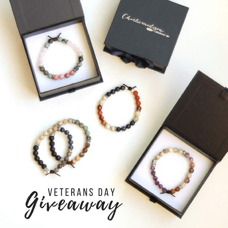 The Blog - Veterans Day Bracelet Giveaway – Charliemadison Originals LLC