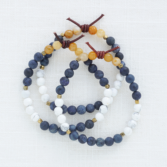 In My Heart Navy Bracelet | Military Jewelry for Deployme...