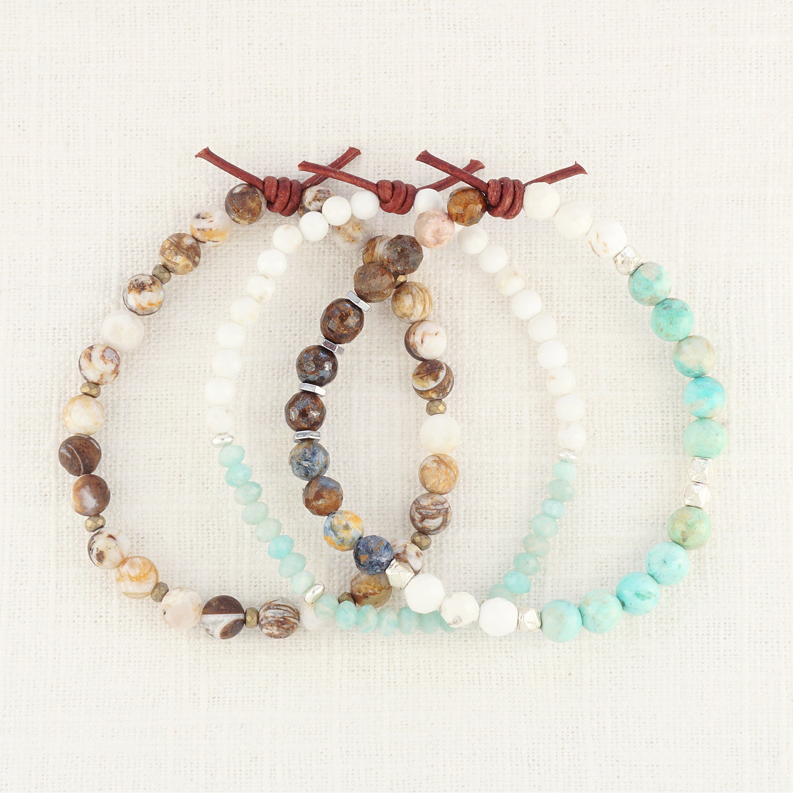 Mindful Wellness Stack | Set of 3 Bracelets – Charliemadison Originals LLC